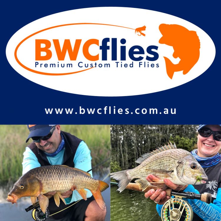 BWCflies Bass Vampire - Black Yellow - BWCflies Australia